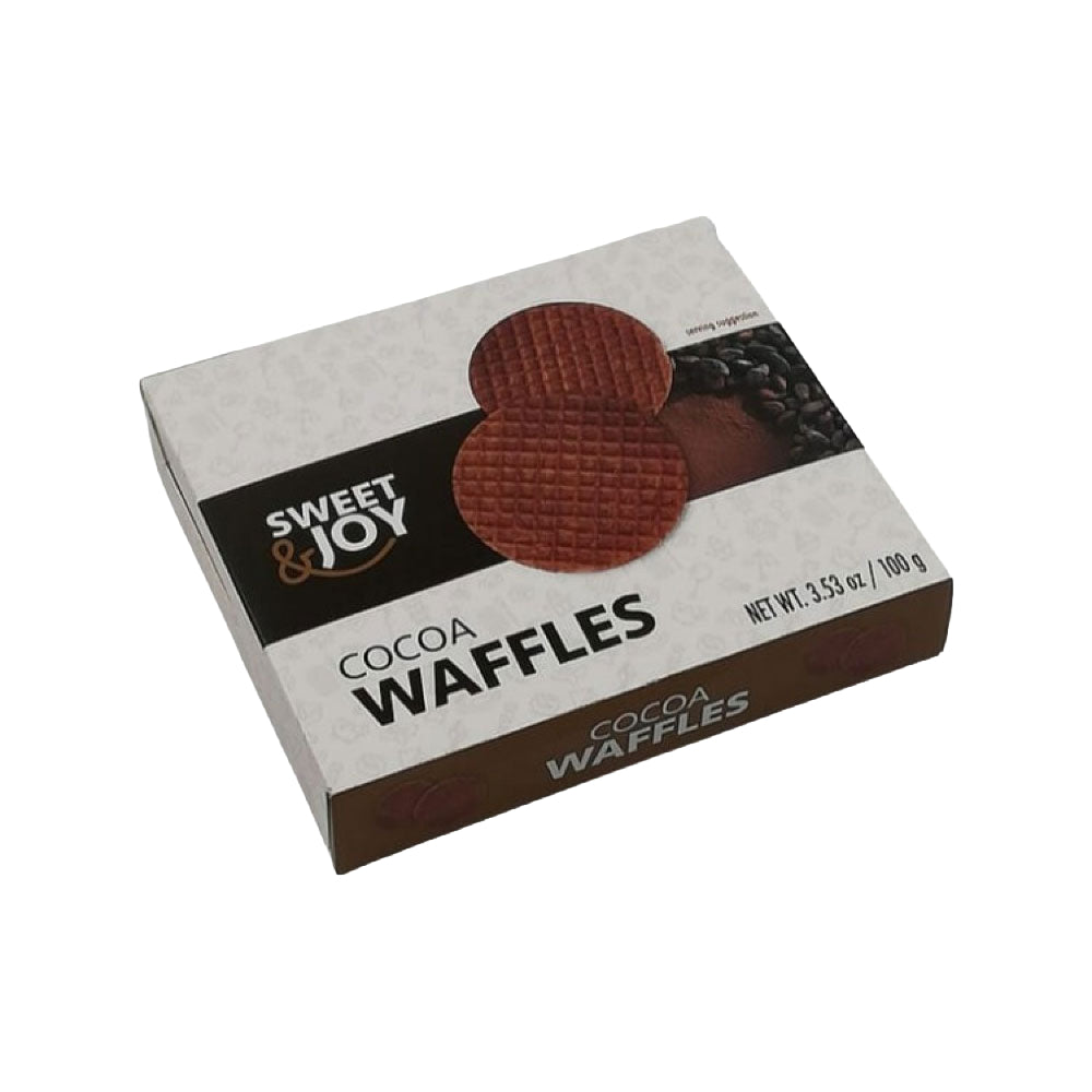 Sweet&Joy Cocoa Waffles 100g – Qra @ The Campus